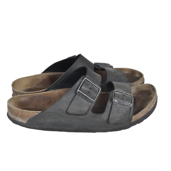 Birkenstock | Shoes | Birkenstock Arizona Slide Sandal Cork Leather ...